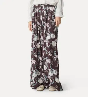 FORTE_FORTE Peonia My Love Jacquard Trousers