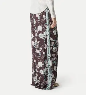 FORTE_FORTE Peonia My Love Jacquard Trousers