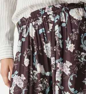 FORTE_FORTE Peonia My Love Jacquard Trousers