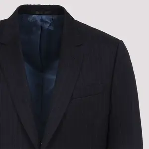 Paul Smith The Soho Tailored-fit Pinstripe Suit - Navy