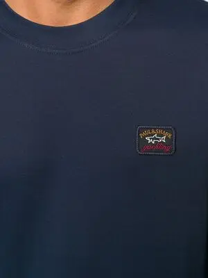 PAUL  SHARK Logo Patch Long-sleeve Top