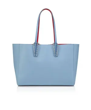 CHRISTIAN LOUBOUTIN Cabata Stud Small Tote Bag - Blue