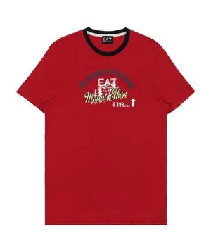 EA7 Logo T-shirt With Round Neck
