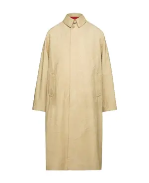 MAISON MARGIELA Single-breasted Midi Trench Coat - Nude