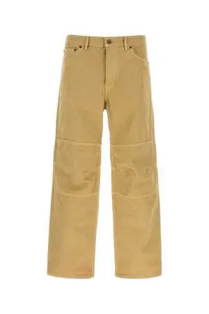 Burberry Embroidered Wide-leg Trousers - Hebden Brown