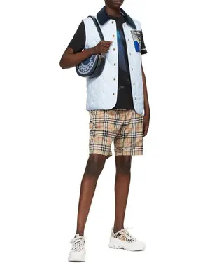 Burberry Vintage Checkered Knee-length Shorts