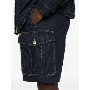 Dsquared2 Denim Cargo Shorts - Black