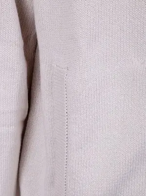 Eleventy Long-sleeved Collared Buttoned Cardigan - White