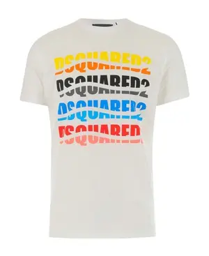 Dsquared2 Logo Printed Crewneck T-shirt