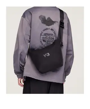 Y3 Logo Printed Small Crossbody Bag