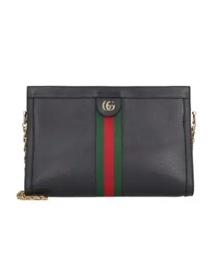 Gucci Ophidia Gg Medium Shoulder Bag - Black