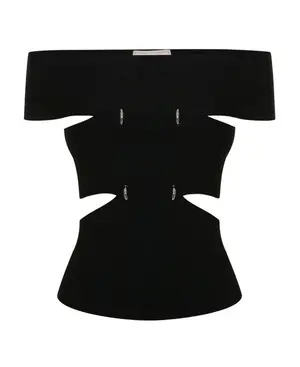 Alexander Mcqueen Elasticated Tops For Women