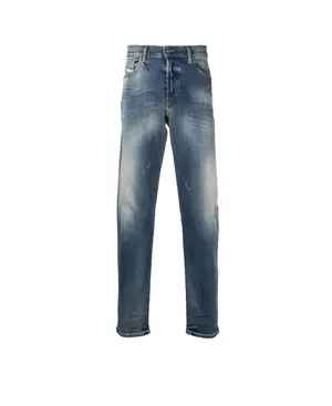DIESEL® High-rise Straight-leg Jeans