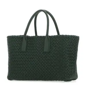 Bottega Veneta Small Cabat Handbag - Rain Tree Green