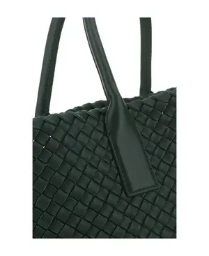 Bottega Veneta Small Cabat Handbag - Rain Tree Green