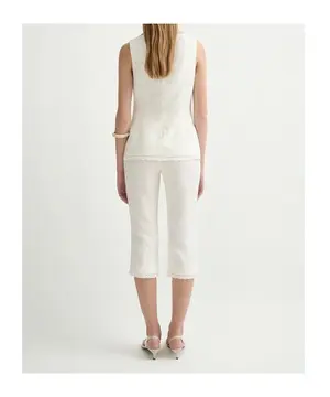 Posse Effi Lace-trim Top