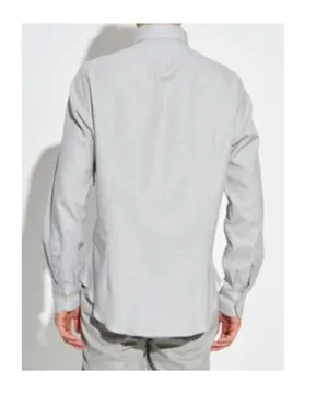 Eleventy Lightweight Button-up Shirt - Grey