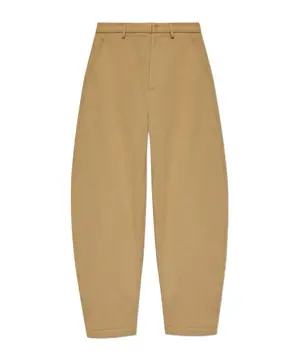Dsquared2 Icon Logo Wide Leg Trousers - Beige