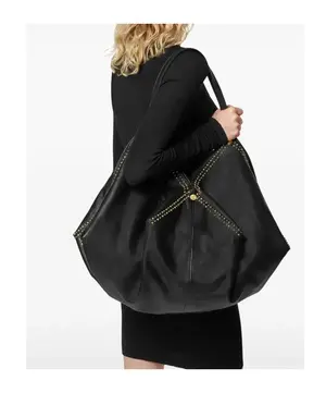 Versace Protea Embellished Large Shoulder Bag