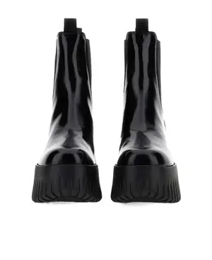 Hogan Platform Chelsea Boots With Accordion Sole