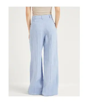 Brunello Cucinelli Sartorial Wide Leg Trousers