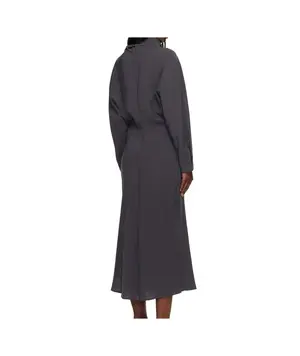 Studio Nicholson Long Sleeve Draped Dress