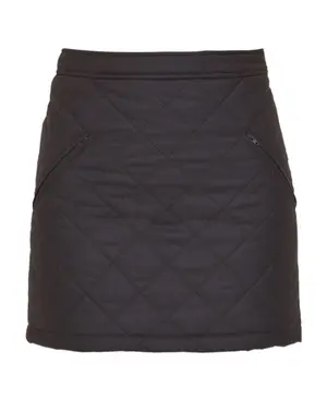Burberry Diamond Quilted Mini Skirt - Black