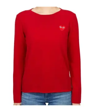 Comme Des Garcons Drop Shoulder Sweaters For Women