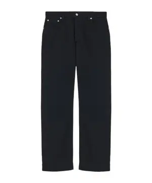 Alexander McQueen Wide-leg Denim Jeans - Black