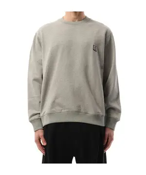 WOOYOUNGMI Round-collar Long-sleeve Hoodie