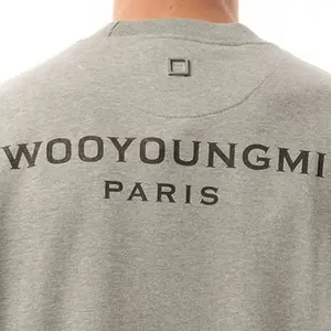 WOOYOUNGMI Round-collar Long-sleeve Hoodie