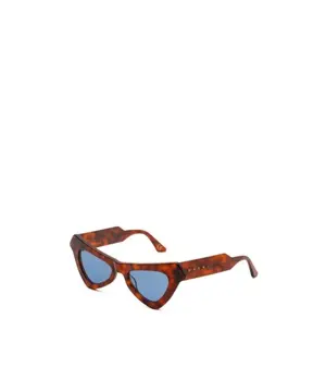 Marni Geometric Cat Eye Sunglasses