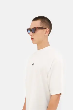 Marni Geometric Cat Eye Sunglasses