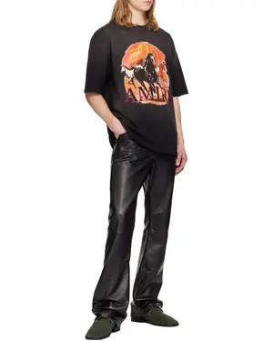 Amiri Plains Graphic Crewneck T-shirt