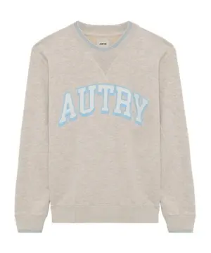 AUTRY Logo-stamp Drop Shoulder Sweatshirt