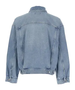 AGOLDE Stefano Long Sleeved Denim Jacket - Blue
