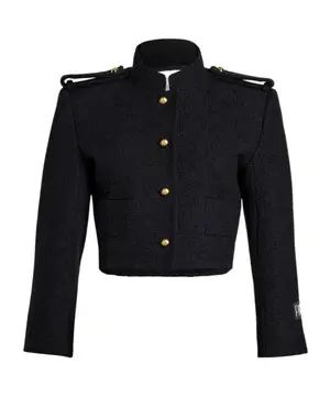 PATOU Cropped Jacket With Logo Detail