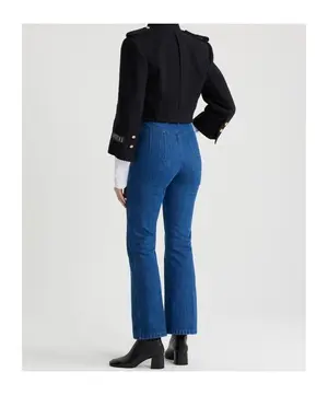 PATOU Cropped Jacket With Logo Detail