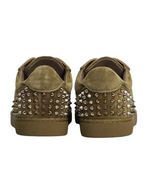 CHRISTIAN LOUBOUTIN Seavaste 2 Lace-up Sneakers With Spiked Detailing