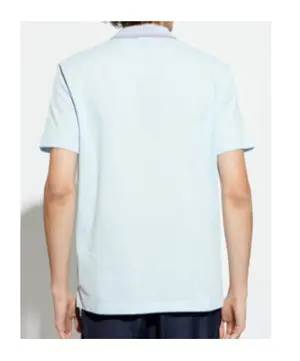 Versace Greca-collar Short-sleeved Polo Shirt
