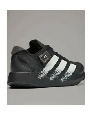 Y3 Striped Low-top Sneakers - Black