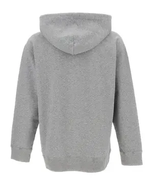 MAISON MARGIELA Drawstring Hoodie - Light Grey
