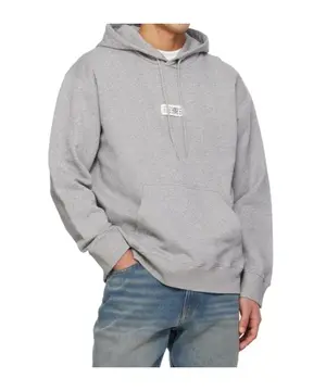 MAISON MARGIELA Drawstring Hoodie - Light Grey