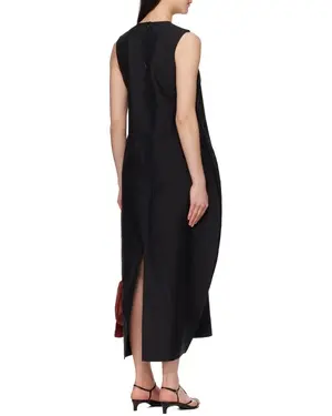 RÓHE Sleeveless Round Neck Dress