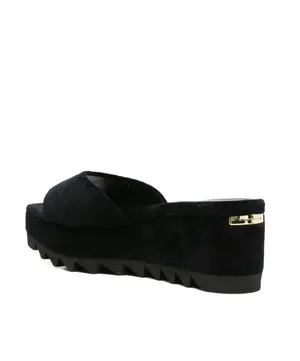 Stella McCartney Square-toe Wedge Sandals