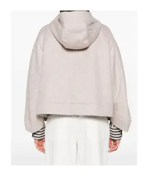 Max Mara Serio" Cape With Hood