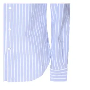 Polo Ralph Lauren Classic Fit Oxford Shirt With Vertical Stripes And Pony Logo - Blue