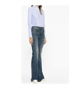 Polo Ralph Lauren Classic Fit Oxford Shirt With Vertical Stripes And Pony Logo