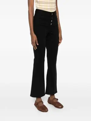 Liu Jo Wide-leg Buttoned Jeans