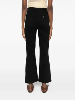 Liu Jo Wide-leg Buttoned Jeans